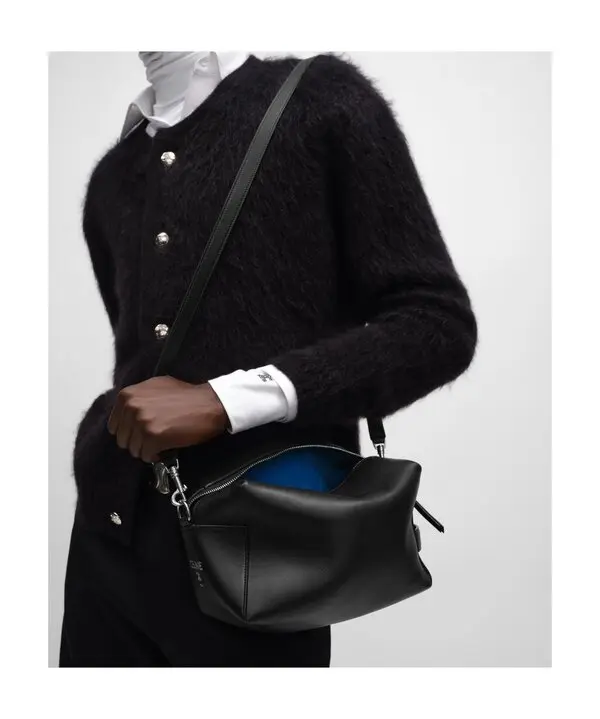 Celine Crossbody Bag In Smooth Calfskin - Black