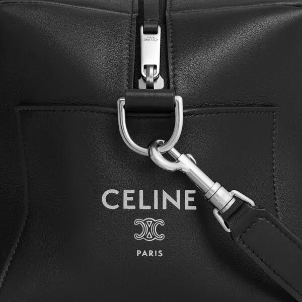 Celine Crossbody Bag In Smooth Calfskin - Black