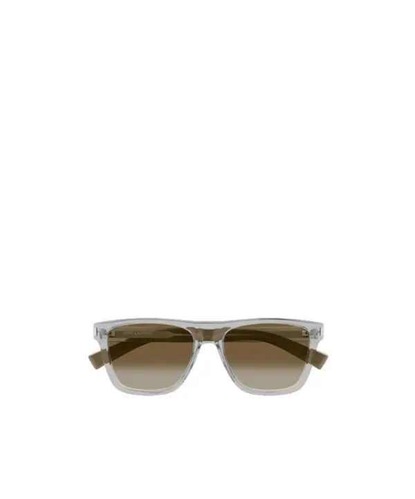 Saint Laurent Square Frame Sunglasses - Green