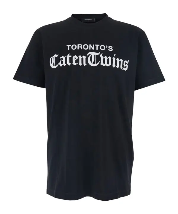 Dsquared2 Toronto Printed T-shirt - Black