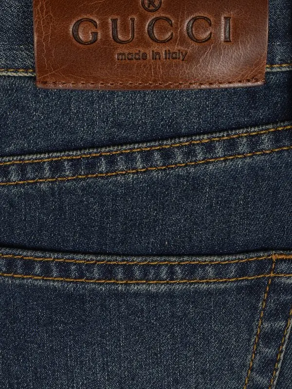 Gucci Horsebit Bootcut Denim Pants