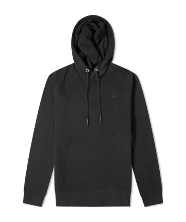 Alexander McQueen Long-sleeved Hooded Sweater - Black