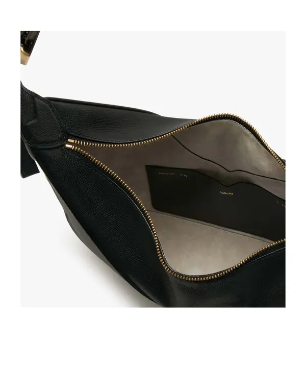 VALEXTRA Vivi Textured Hobo Bag