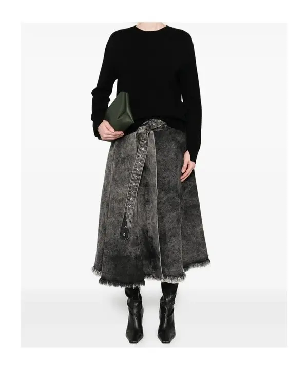 TWINSET Round Neck Cashmere-wool Sweater