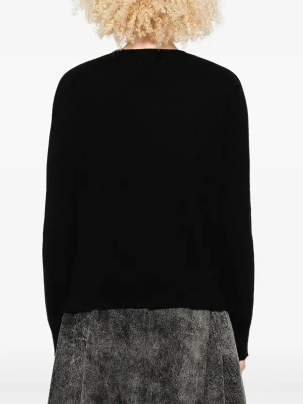TWINSET Round Neck Cashmere-wool Sweater