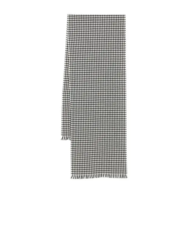 TOM FORD Tassel Detail Scarf - Gray