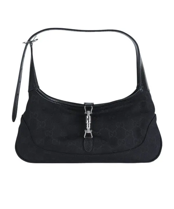 Gucci Jackie Slim Medium Shoulder Bag - Black