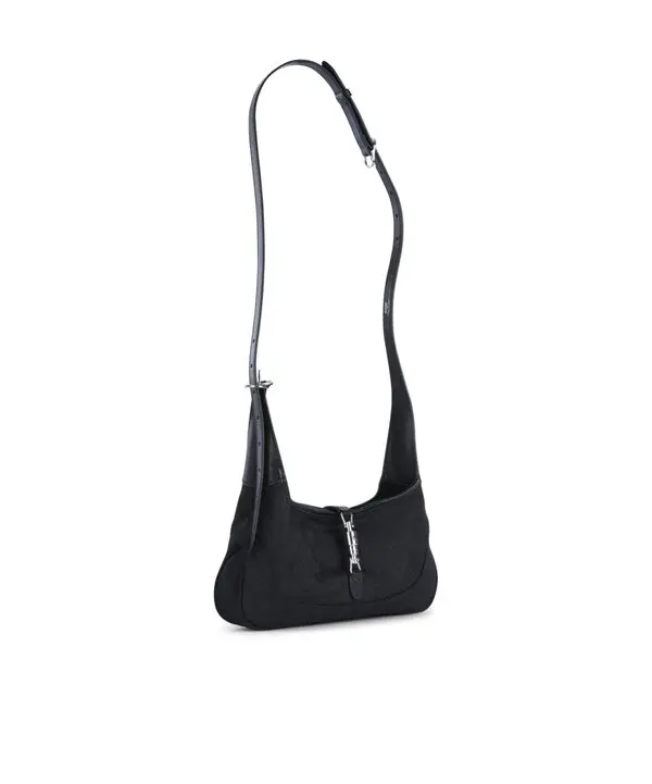 Gucci Jackie Slim Medium Shoulder Bag - Black