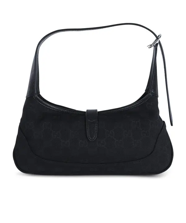 Gucci Jackie Slim Medium Shoulder Bag - Black