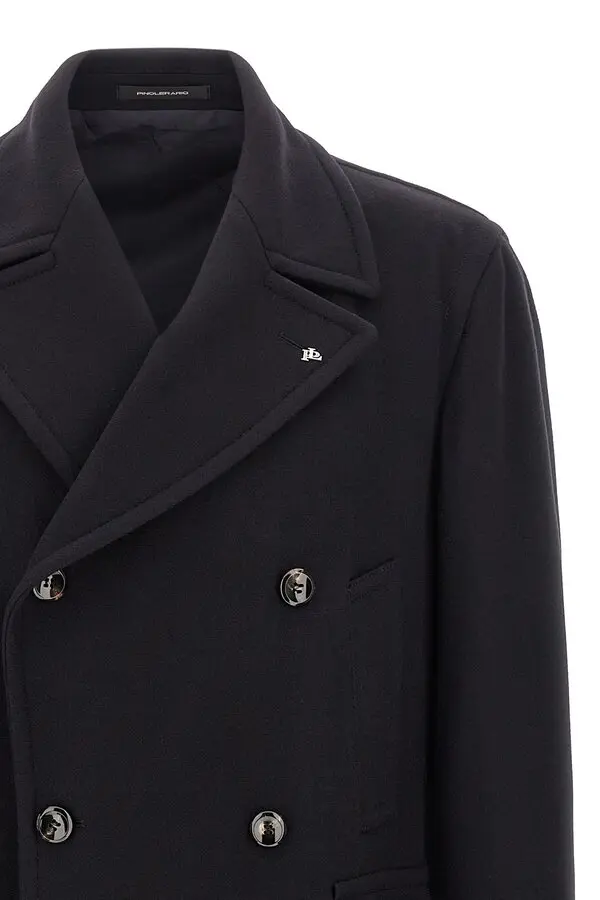 Tagliatore Sherry Double Breasted Coat - Black