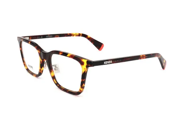 Kenzo Full-frame Eyeglasses With Square Frame - Black