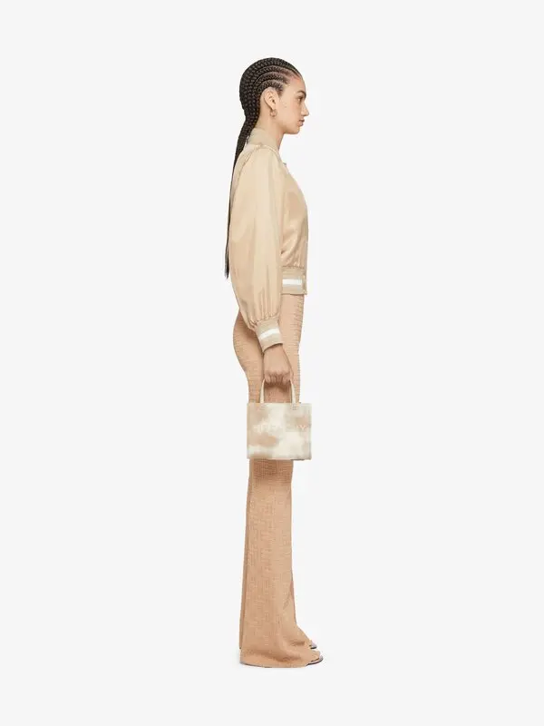 Givenchy 4g Jacquard Flared Trousers - Brown