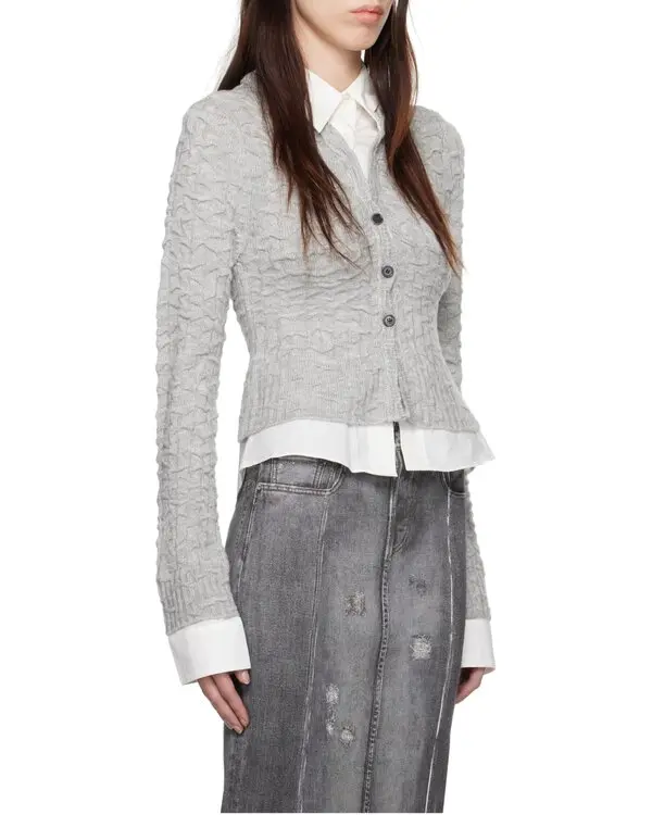 Acne Studios Layered V-neck Cardigan