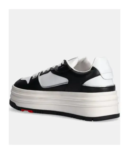 Moschino Heart-print Lace-up Sneakers - White