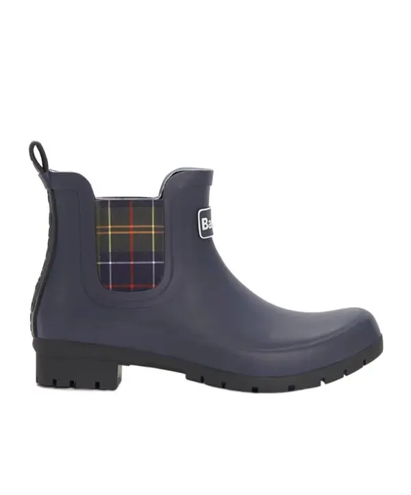Barbour Kingham Navy Short Wellingtons