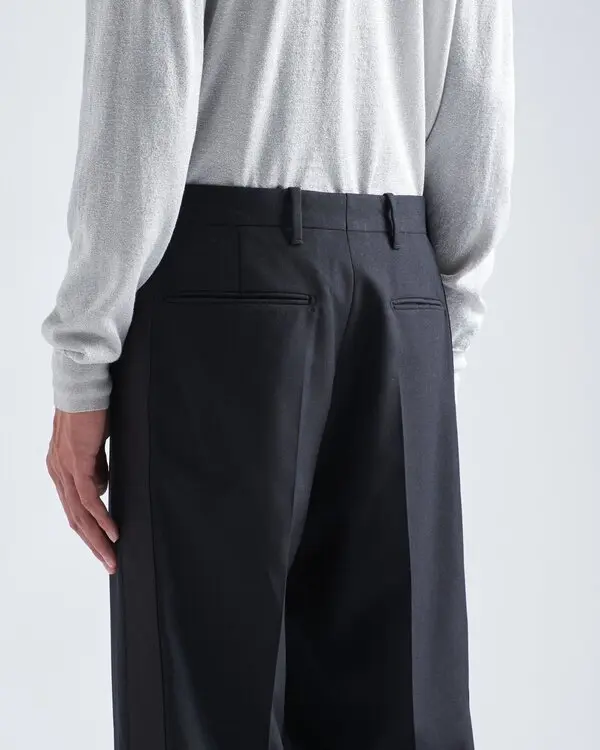 Prada Wide-leg Tailored Trousers