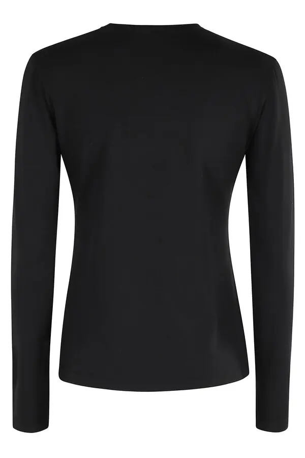 Seventy Long-sleeved Crewneck T-shirt - Black