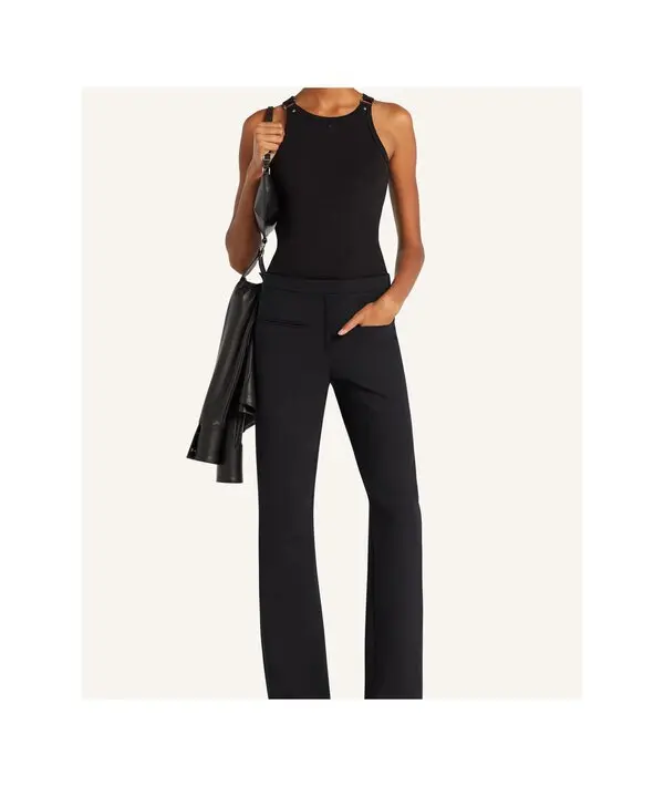 COURREGES 90's Rib Tank Top With Buckle Detail
