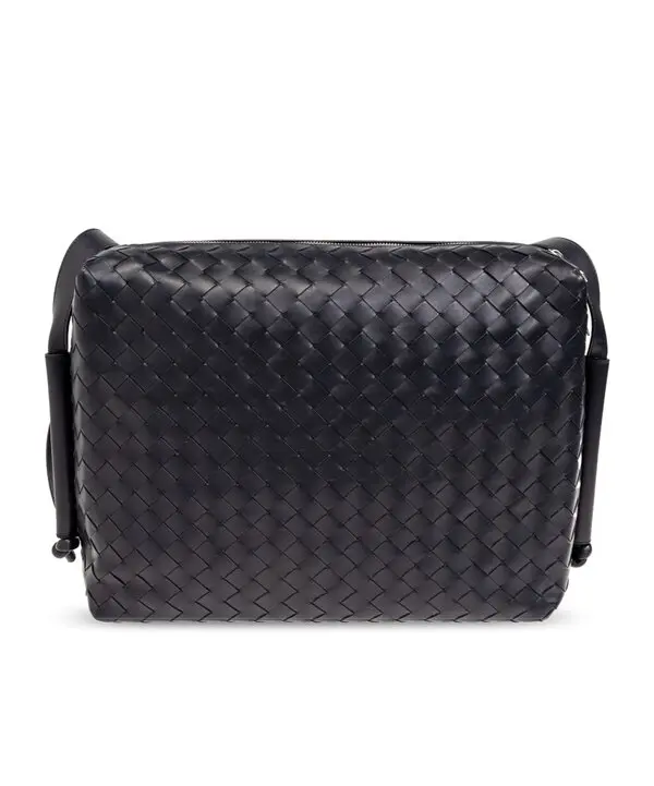 Bottega Veneta Intrecciato Zipped Shoulder Bag