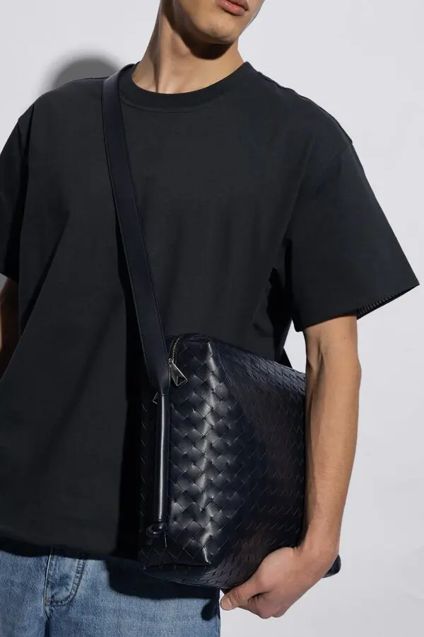 Bottega Veneta Intrecciato Zipped Shoulder Bag