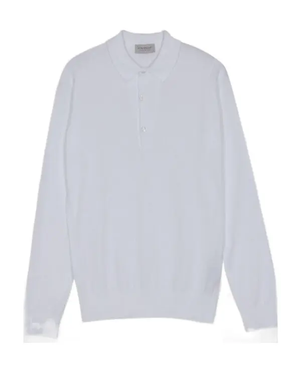 John Smedley Bradwell Long-sleeve Polo Shirt