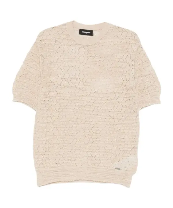 Dsquared2 Crew-neck T-shirt - Beige