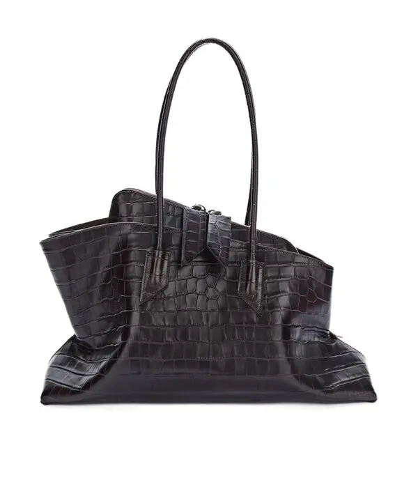 Attico La Passeggiata Medium Tote Bag - Brown