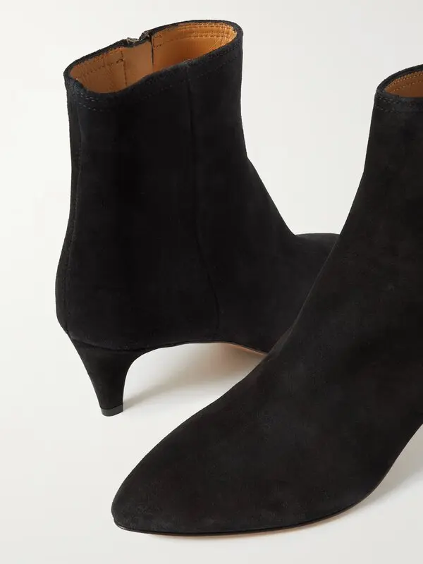 Isabel Marant Étoile Deone Suede Leather Low Boots