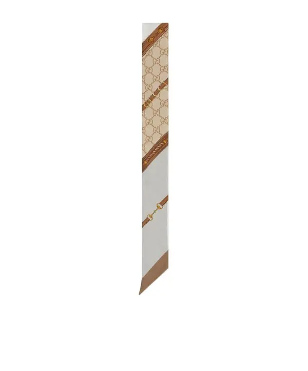 Gucci Printed Ribbon - Beige/ivory