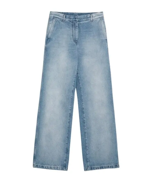 Dries Van Noten Belt-loop Jeans