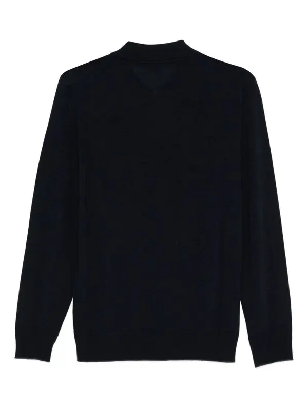 Barena Venezia Long-sleeved Knitted Polo Shirt
