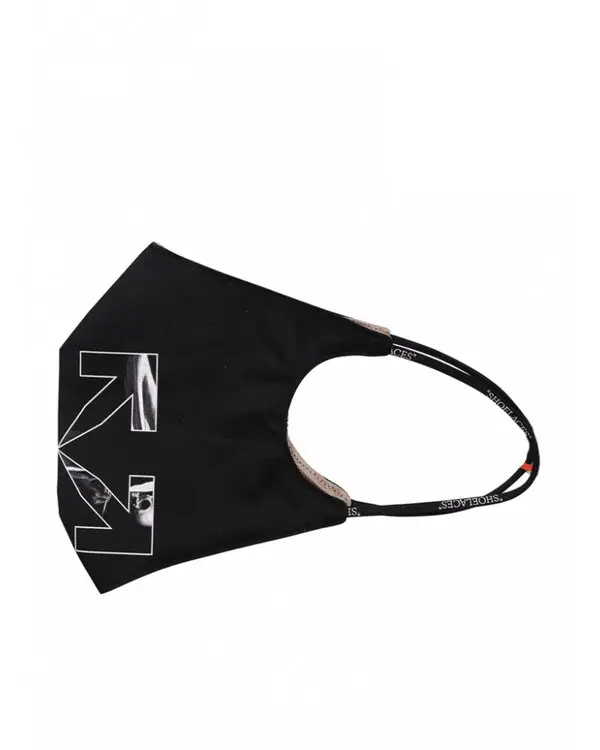 Off-White Caravaggio Arrow Printed Face Mask