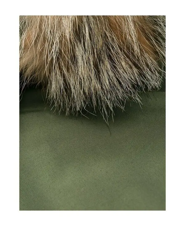 Woolrich Hooded Down Jacket - Green