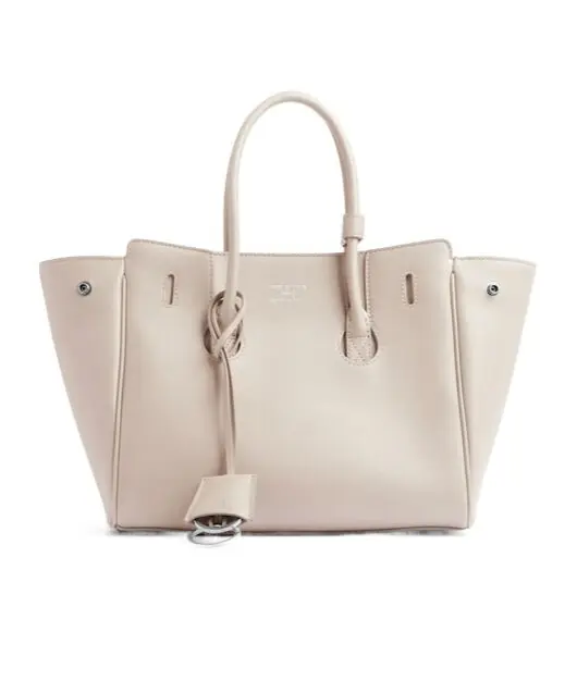 Balenciaga Hampton Carry All Bag Mini In Almond - Almond-colored