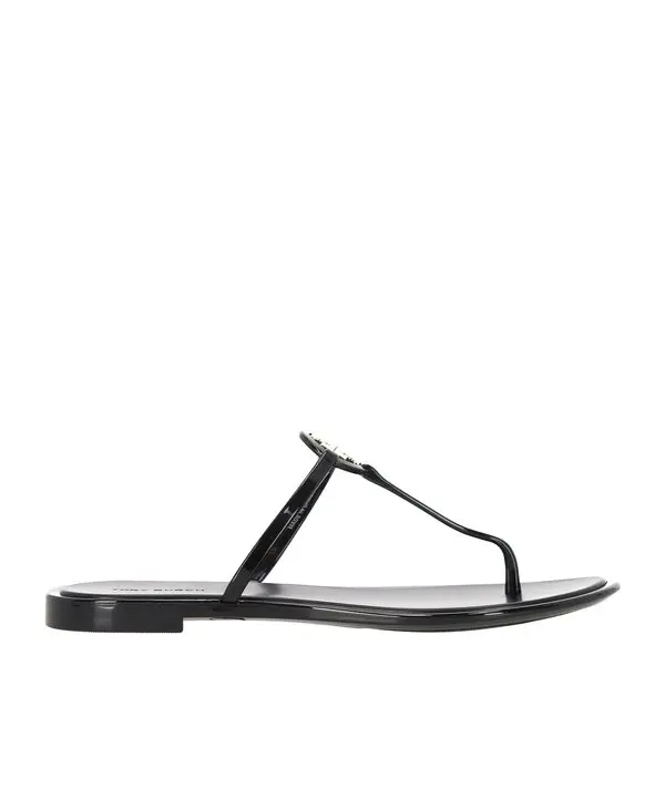 Tory Burch Mini Miller Flip Flops - Black