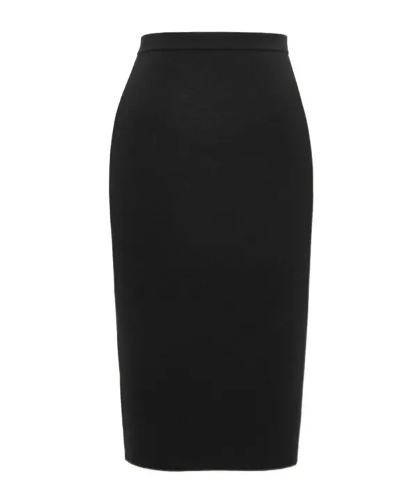 Saint Laurent High Waisted Pencil Skirt