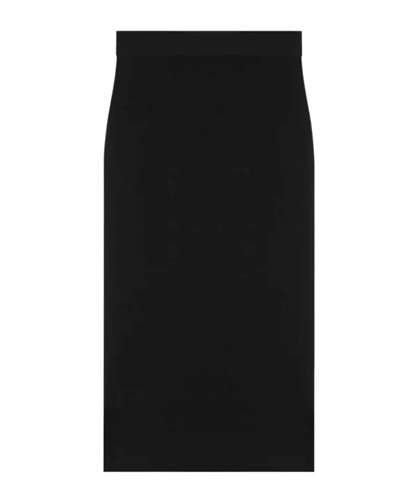Saint Laurent High Waisted Pencil Skirt