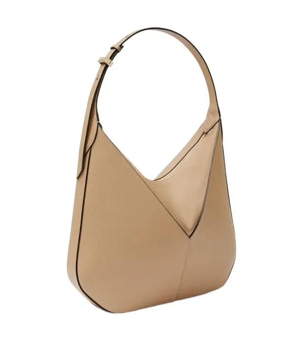VALEXTRA Vivi Textured Hobo Bag