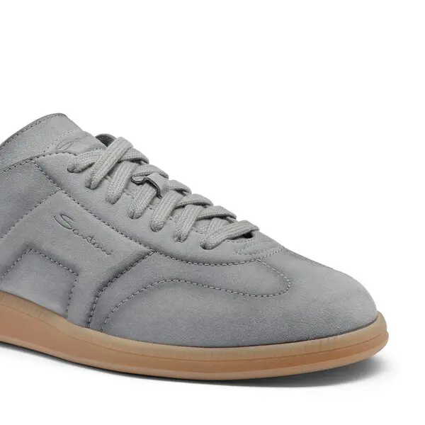 Santoni Suede Sneakers - Gray