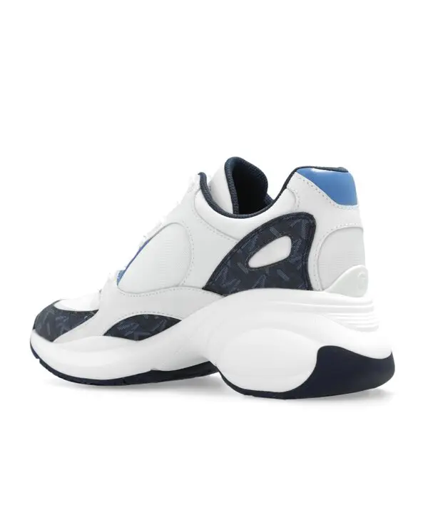 Michael Kors Zuma Panelled Low Top Sneakers - White