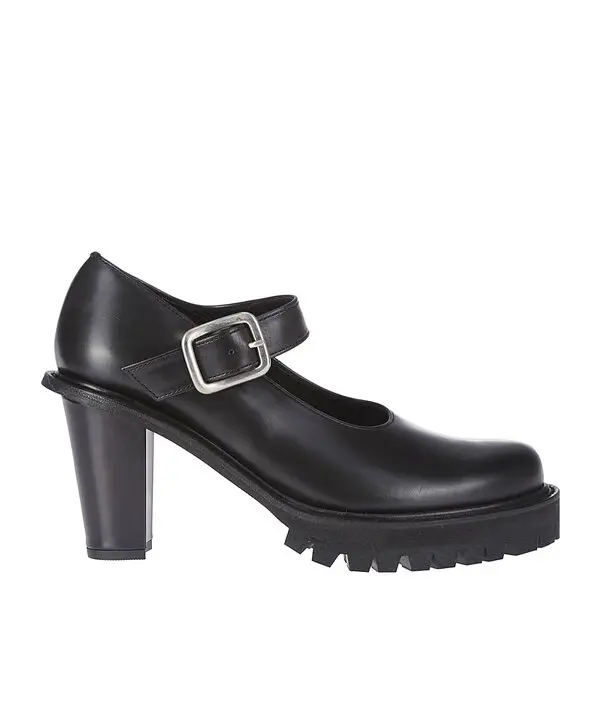 Comme Des Garçons Buckle Strap Pumps