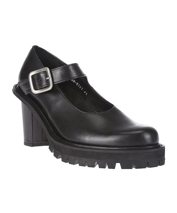 Comme Des Garçons Buckle Strap Pumps