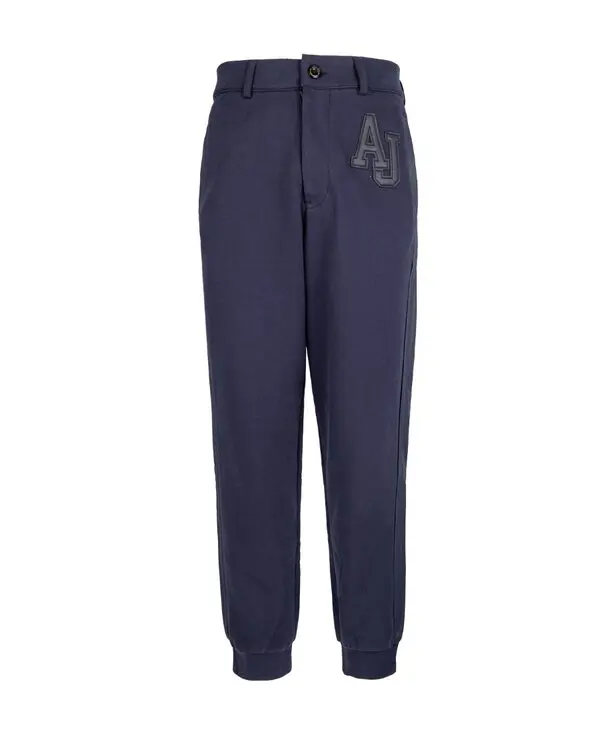Emporio Armani Logo Detail Casual Pants