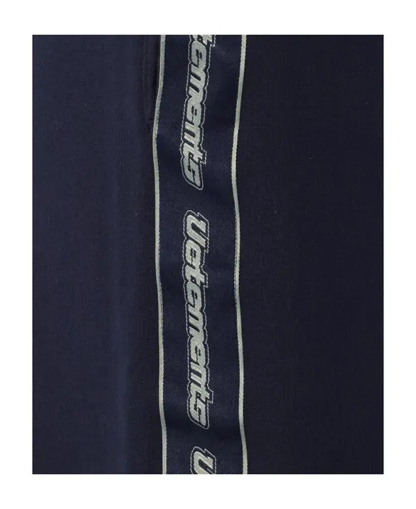 Vetements Oversized Sports Shorts With Logo Detailing