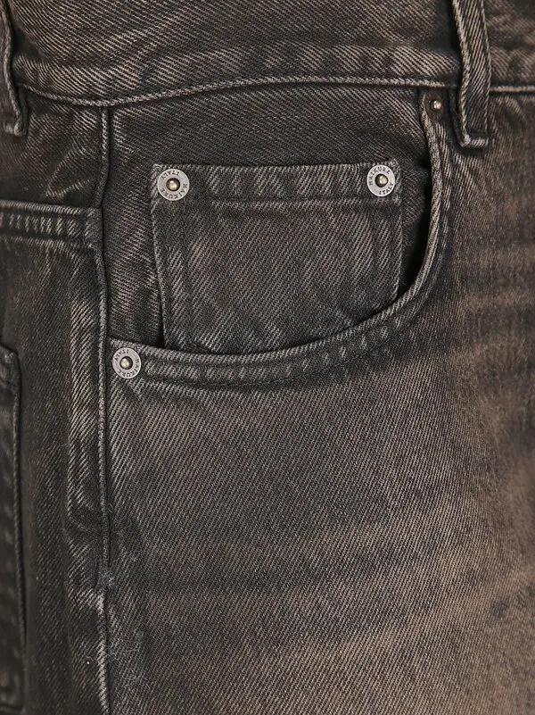 HAIKURE Denim Trousers With Belt Loops