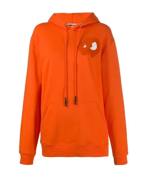 Alexander McQueen Printed Hooded Hoodie