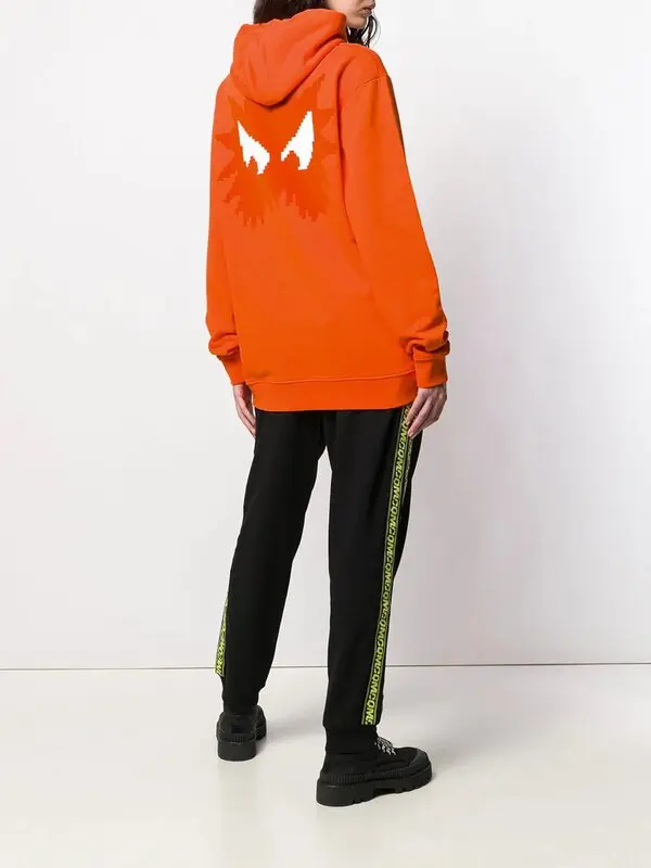 Alexander McQueen Printed Hooded Hoodie