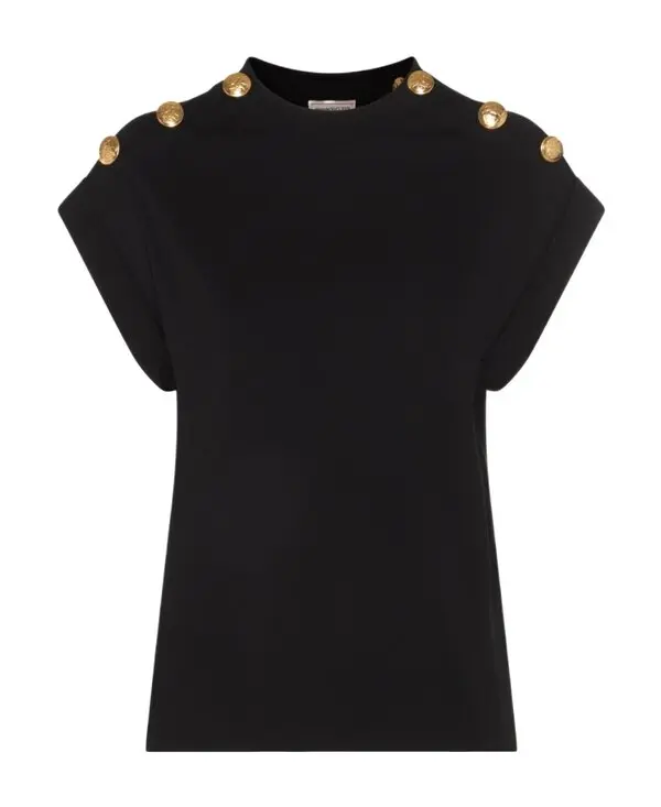 Alexander McQueen Embellished T-shirt - Black