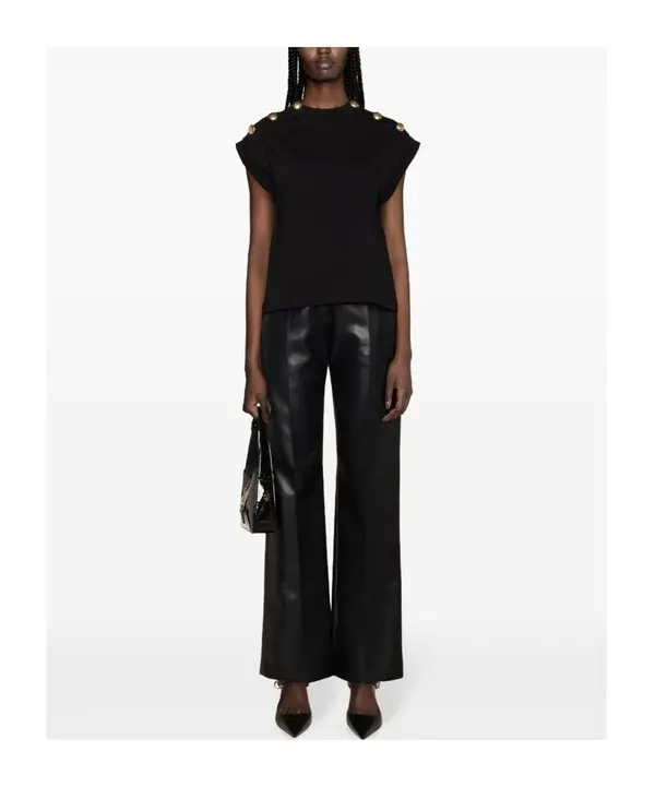Alexander McQueen Embellished T-shirt - Black