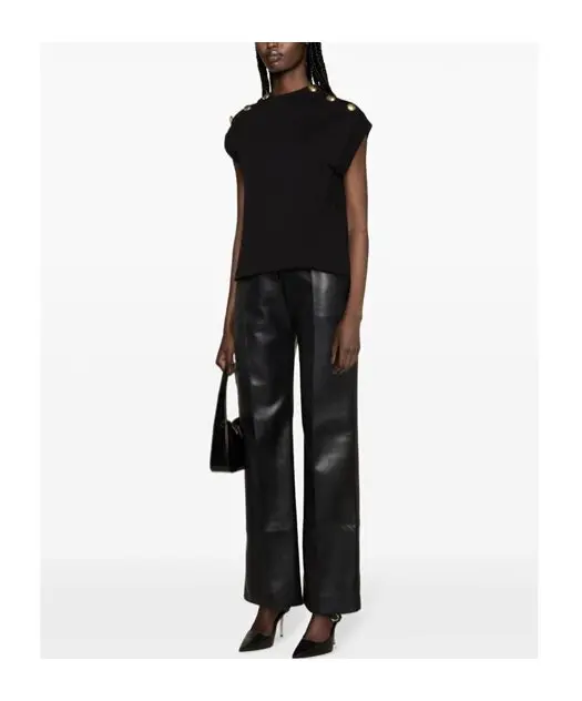 Alexander McQueen Embellished T-shirt - Black